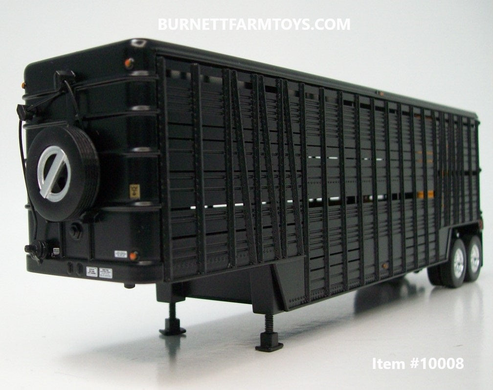Item #10008 Black Tandem Axle 40-foot Vintage Wilson Livestock Cattle ...