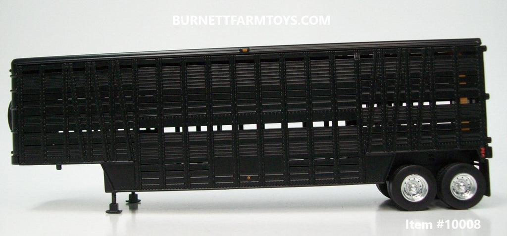 Item #10008 Black Tandem Axle 40-foot Vintage Wilson Livestock Cattle ...