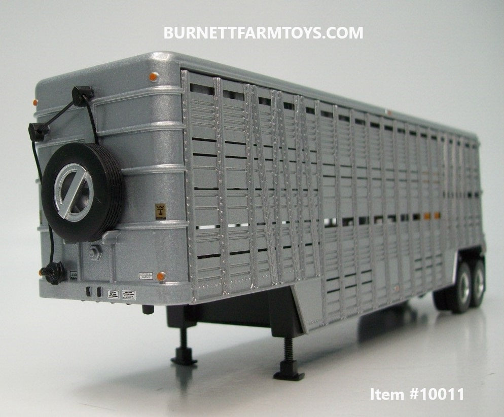 Item #10011 Silver Tandem Axle 40-foot Vintage Wilson Livestock Cattle ...