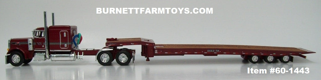 Item #60-1443 Binkley and Hurst Burgundy Black Stripe Silver Outline P ...