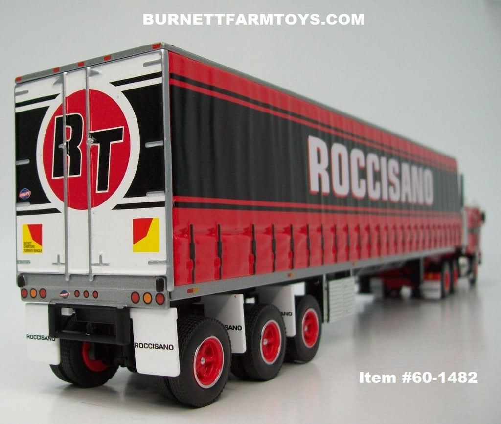 Item #60-1482 Roccisano Red White Black Kenworth K100 COE Flattop Slee ...