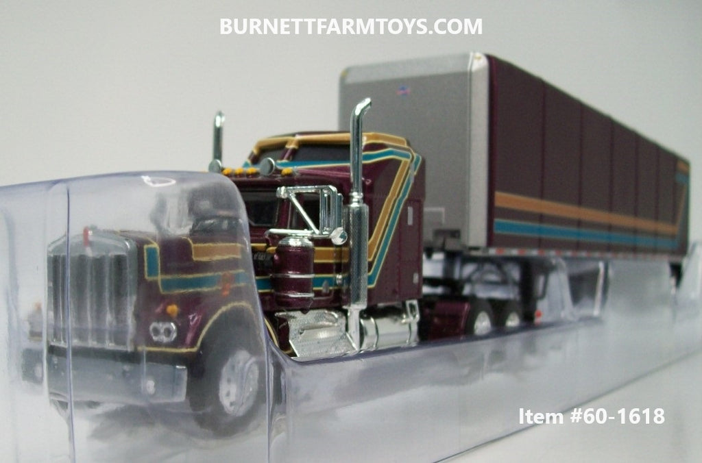 Item #60-1618 Plum Purple Gold Stripe Blue Stripe Cream Outline Kenwor ...