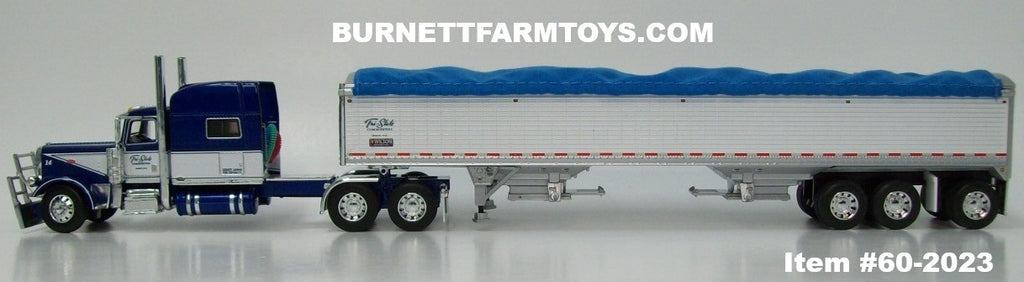 Item #60-2023 Shupe Bros Tri-State Commodities Blue White Peterbilt 38 ...