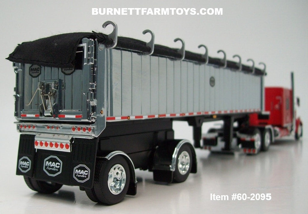 Item #60-2095 Red Kenworth W900L 72-inch AeroCab Flattop Sleeper with ...