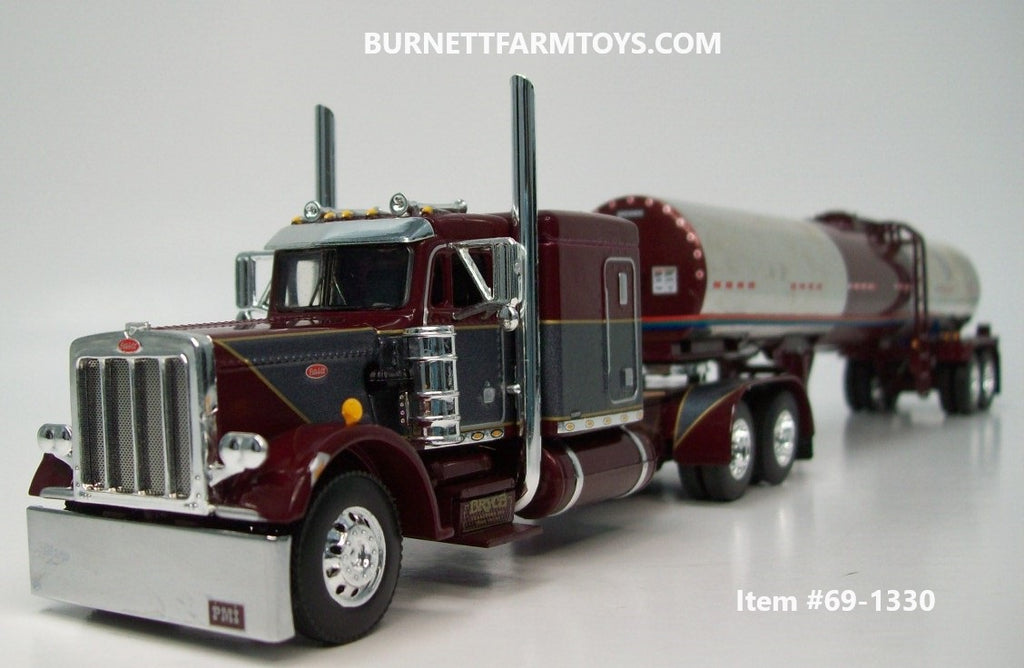 Item #69-1330 Bryce Transport Inc Burgundy Gun Metal Gray Gold Outline ...