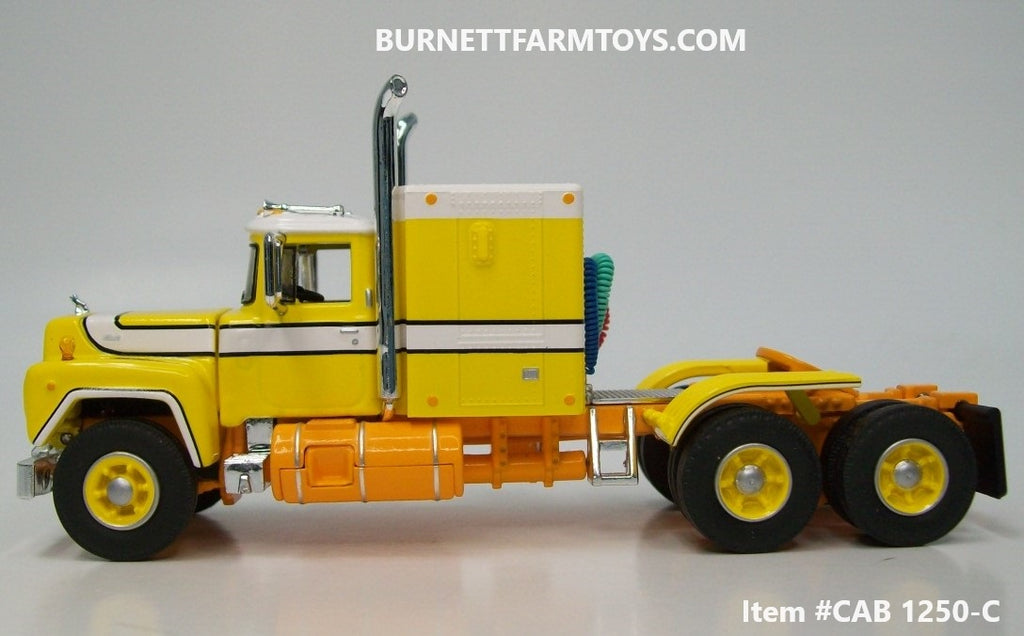 Item #CAB 1250-C Yellow White Orange Black Stripe Mack R Model 60-inch ...