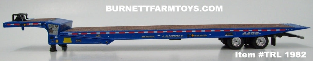 Item #TRL 1982 Blue Tandem Axle Landoll 440 Series Traveling Slide Axl ...