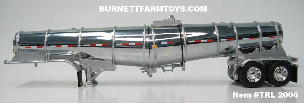 Item #TRL 2006 Chrome Silver Tandem Axle Polar Deep Drop Tanker Traile ...