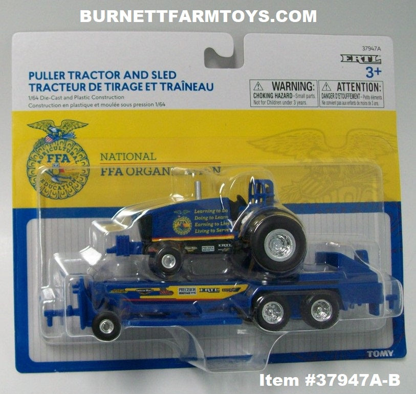Item #37947A-B Blue Pulling Tractor with Sled - National FFA Organizat ...