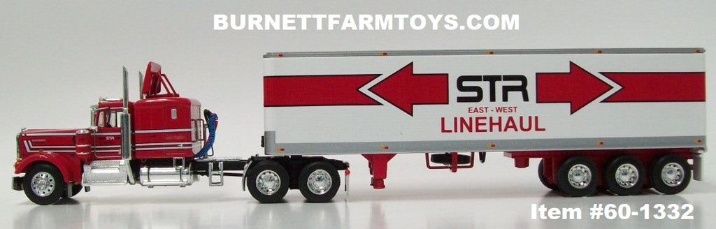 Item #60-1332 STR East-West Line Haul Red White Stripe Black Outline K ...