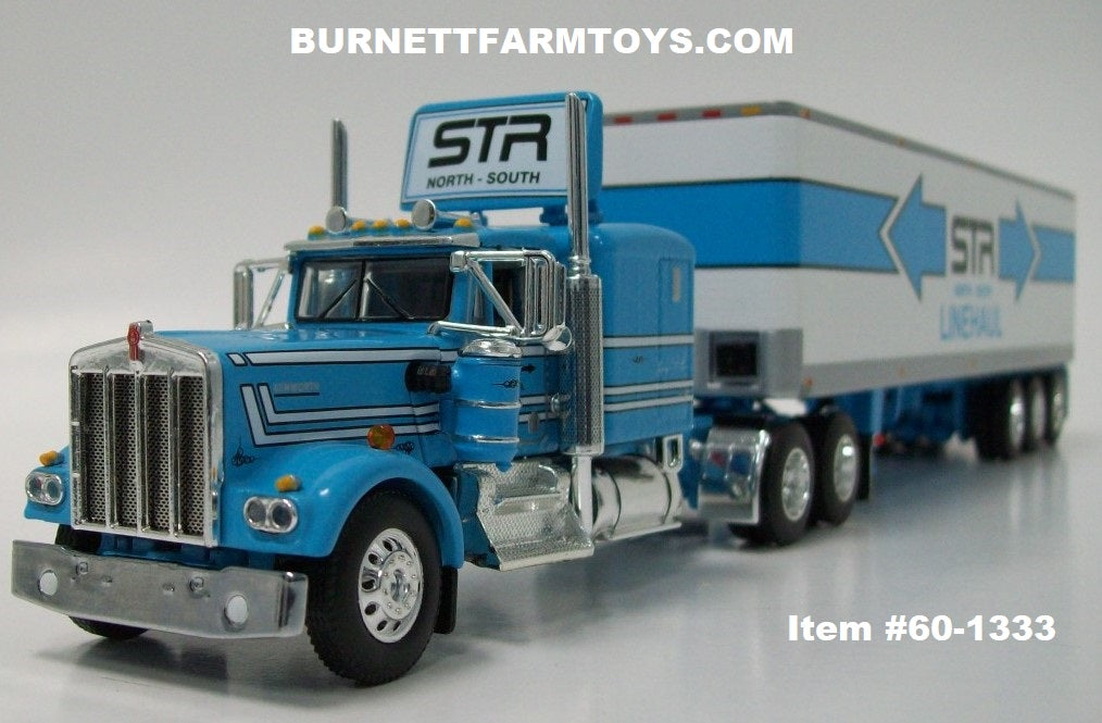 Item #60-1333 STR North-South Line Haul Baby Blue White Stripe Black O ...